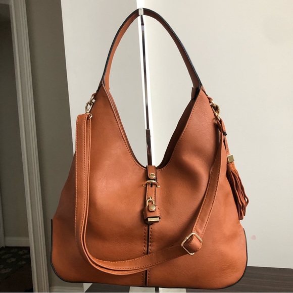 Bags | Rich Cognac Hobo | Poshmark